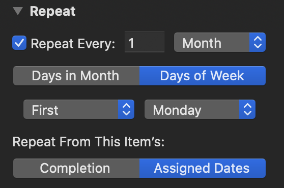 Why Defer Date Also Moves When Repeating A Task This Is Not Logical
