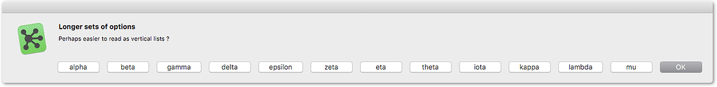 Omnijs Alert Displayindex Sequence Display Of Multiple Options Omnigraffle Automation