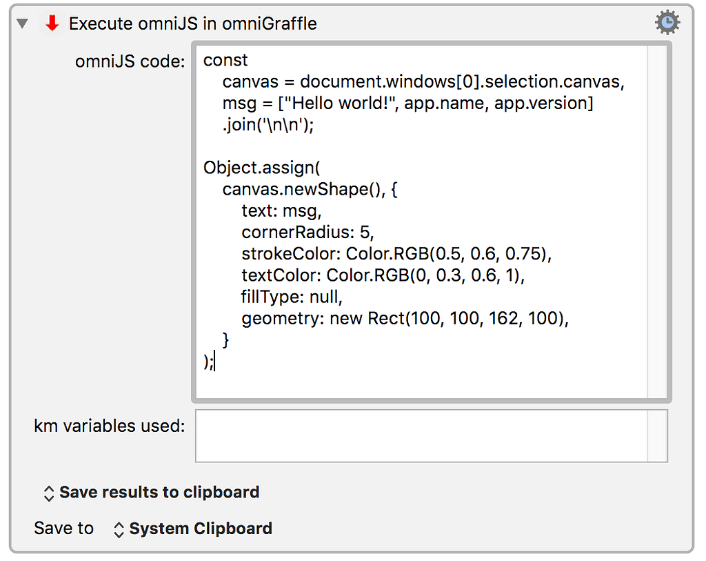 A Draft Keyboard Maestro Plugin For Omnigraffle Omnijs Omnigraffle Automation The Omni Group