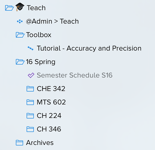 Using Folders To Divide Business Projects Into Area Of Focus Omnifocus The Omni Group User