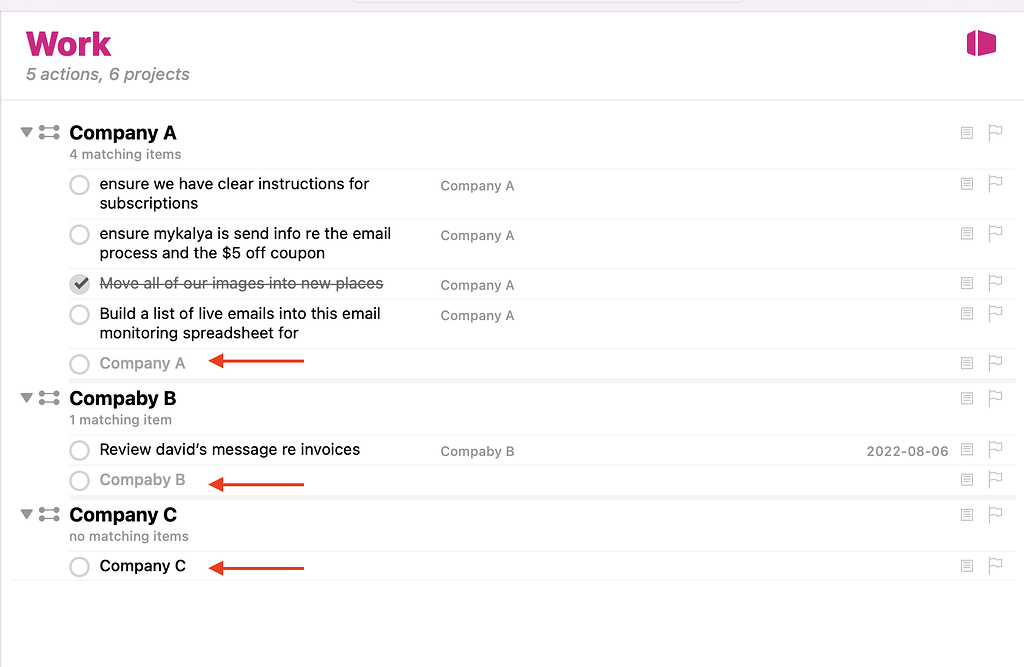 Prevent project from showing as a task - OmniFocus - The Omni Group User Forums