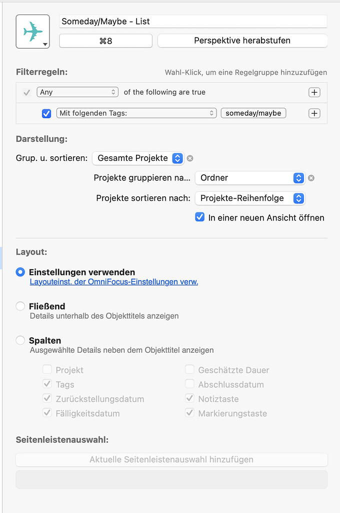 My ideal "someday/maybe"-perspective doesn't work as expected :-( - OmniFocus - The Omni Group ...