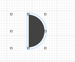 How to edit points for a adjustable shape when the point handles are obscured? - OmniGraffle for ...