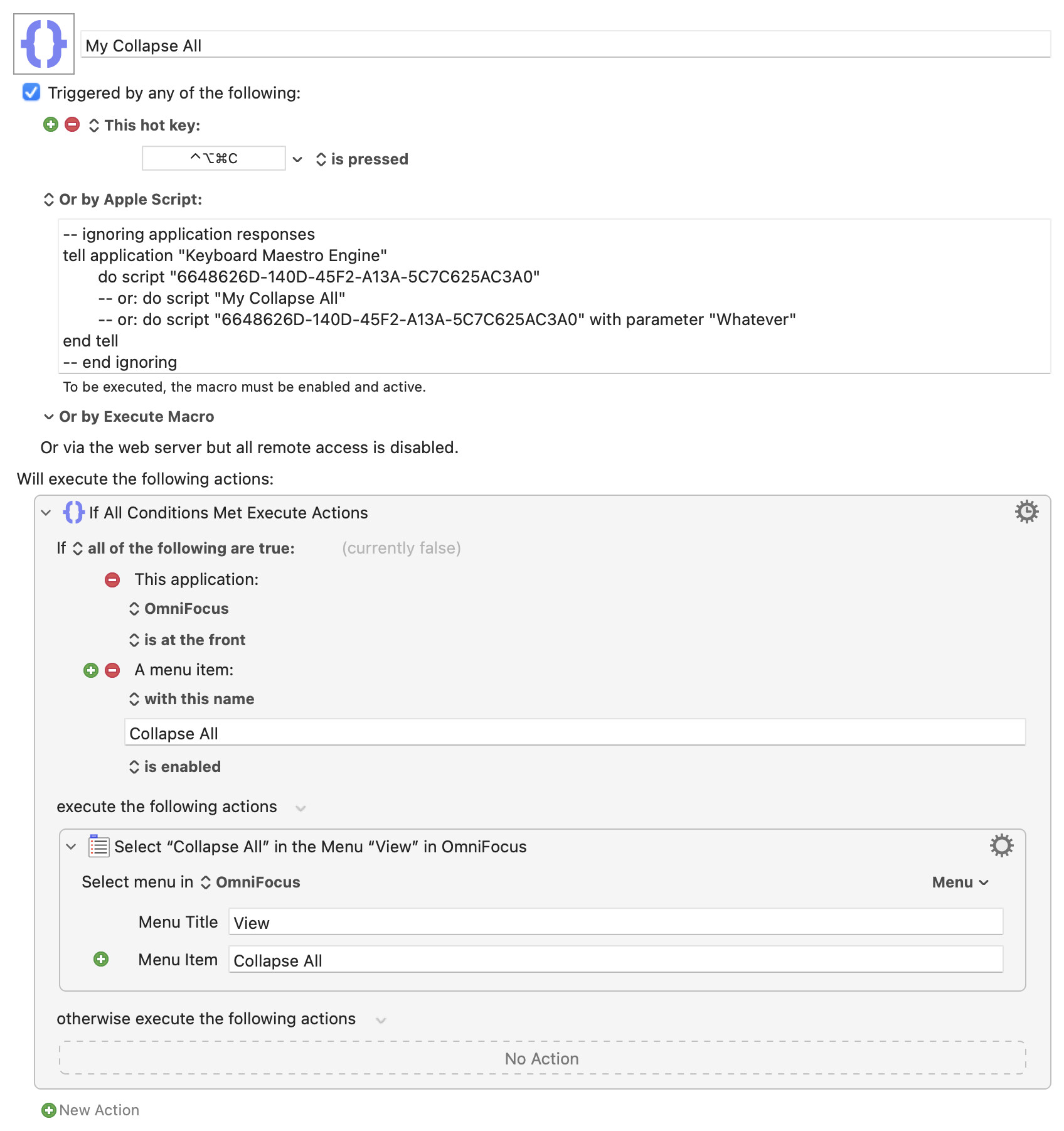 Scripts for Collapse All and Expand All? - OmniFocus - The Omni Group User Forums