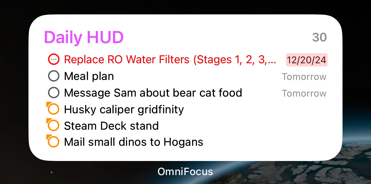 "Due & Flagged" order setting is misleading/confusing - OmniFocus - The Omni Group User Forums
